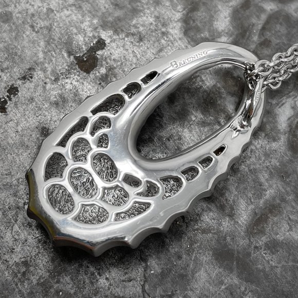 Breuning | Jewelry | Breuning Sterling Silver Scalloped Dome Pendant ...